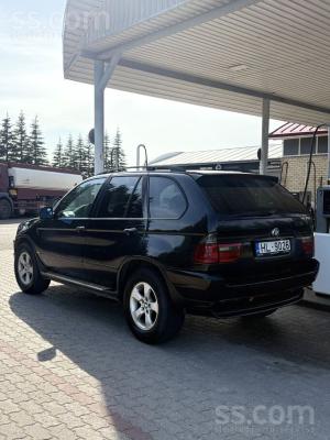 Black BMW X5 2005 in Kuldiga, with an engine capacity of 3.00 L and mileage of 0 thousand km for 3500 €, photo 18 on AUTOMOTO.COM.LV