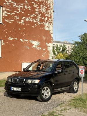 Black BMW X5 2005 in Kuldiga, with an engine capacity of 3.00 L and mileage of 0 thousand km for 3500 €, photo 19 on AUTOMOTO.COM.LV