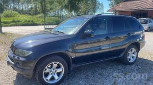 Black BMW X5 2005 in Riga, with an engine capacity of 3.00 L and mileage of 385 thousand km for 5650 €, photo  on AUTOMOTO.COM.LV