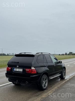 Black BMW X5 2005 in Kuldiga, with an engine capacity of 3.00 L and mileage of 413 thousand km for 5500 €, photo  on AUTOMOTO.COM.LV