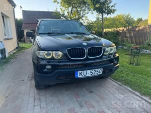 Black BMW X5 2005 in Riga, with an engine capacity of 3.00 L and mileage of 463 thousand km for 3450 €, photo  on AUTOMOTO.COM.LV