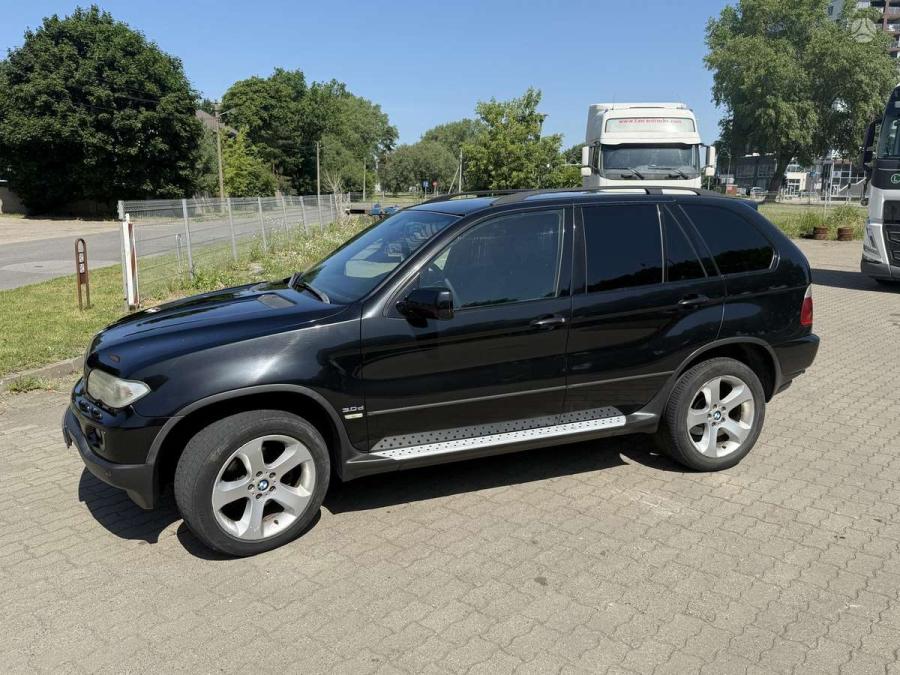 Черный БМВ Х5 2005 в Клайпеда, объемом двигателя 2.99 л и пробегом 290 тыс. км за 5000 €, фото 8 на AUTOMOTO.COM.LV