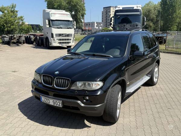 Melns BMW X5 2005 Klaipėda, ar dzinēja tilpumu 2.99 L un nobraukumu 290 tūkst. km par 5000 €, foto 8 vietnē AUTOMOTO.COM.LV