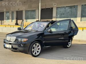 Melns BMW X5 2005 Rīga, ar dzinēja tilpumu 4.80 L un nobraukumu 291 tūkst. km par 14990 €, foto 32 vietnē AUTOMOTO.COM.LV