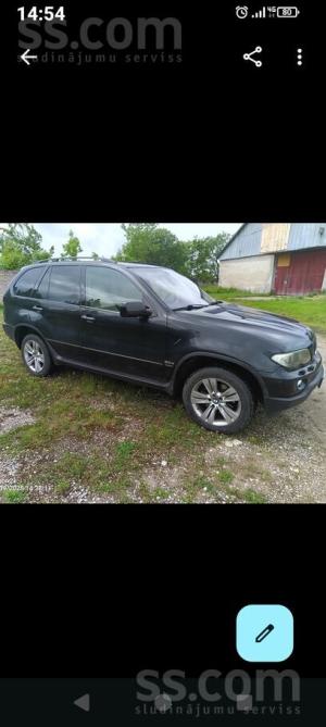 Black BMW X5 2005 in Liepaja, with an engine capacity of 3.00 L and mileage of 301 thousand km for 5550 €, photo 3 on AUTOMOTO.COM.LV