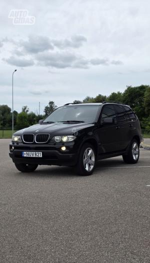 Black BMW X5 2005 in Vilnius, with an engine capacity of 3.00 L and mileage of 274 thousand km for 5000 €, photo  on AUTOMOTO.COM.LV