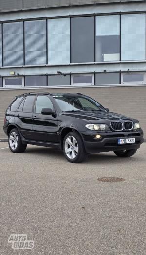 Black BMW X5 2005 in Vilnius, with an engine capacity of 3.00 L and mileage of 274 thousand km for 5000 €, photo 4 on AUTOMOTO.COM.LV