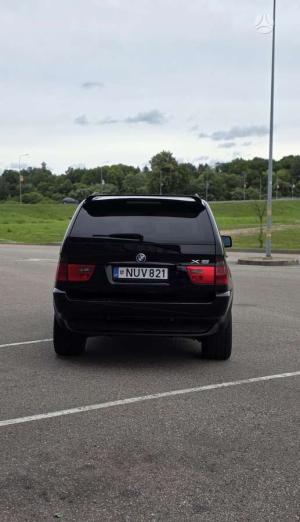 Black BMW X5 2005 in Kedainiai, with an engine capacity of 2.99 L and mileage of 274 thousand km for 5000 €, photo 7 on AUTOMOTO.COM.LV