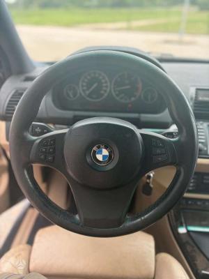Black BMW X5 2005 in Kedainiai, with an engine capacity of 2.99 L and mileage of 274 thousand km for 5000 €, photo 24 on AUTOMOTO.COM.LV