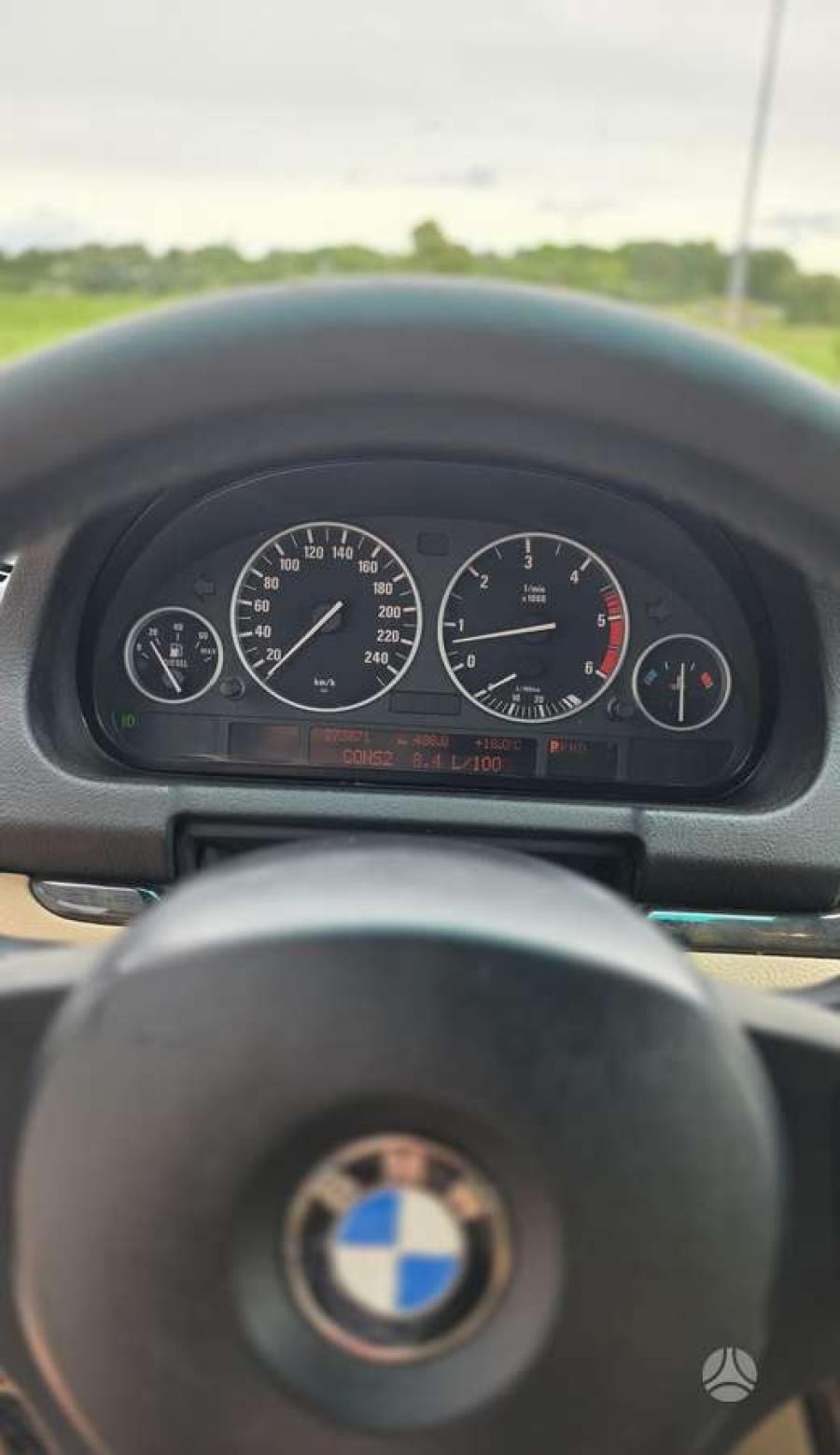 Black BMW X5 2005 in Kedainiai, with an engine capacity of 2.99 L and mileage of 274 thousand km for 5000 €, photo 26 on AUTOMOTO.COM.LV
