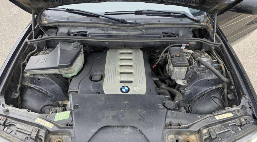 Black BMW X5 2005 in Kedainiai, with an engine capacity of 2.99 L and mileage of 274 thousand km for 5000 €, photo 27 on AUTOMOTO.COM.LV