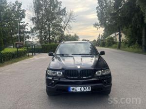 Black BMW X5 2005 in Rezekne, with an engine capacity of 3.00 L and mileage of 320 thousand km for 4200 €, photo  on AUTOMOTO.COM.LV