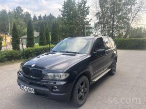 Black BMW X5 2005 in Rezekne, with an engine capacity of 3.00 L and mileage of 320 thousand km for 4200 €, photo 3 on AUTOMOTO.COM.LV