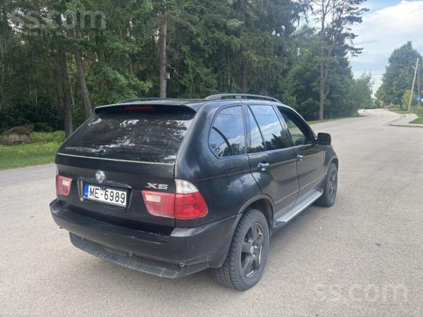 Melns BMW X5 2005 Rēzekne, ar dzinēja tilpumu 3.00 L un nobraukumu 320 tūkst. km par 4200 €, foto 6 vietnē AUTOMOTO.COM.LV