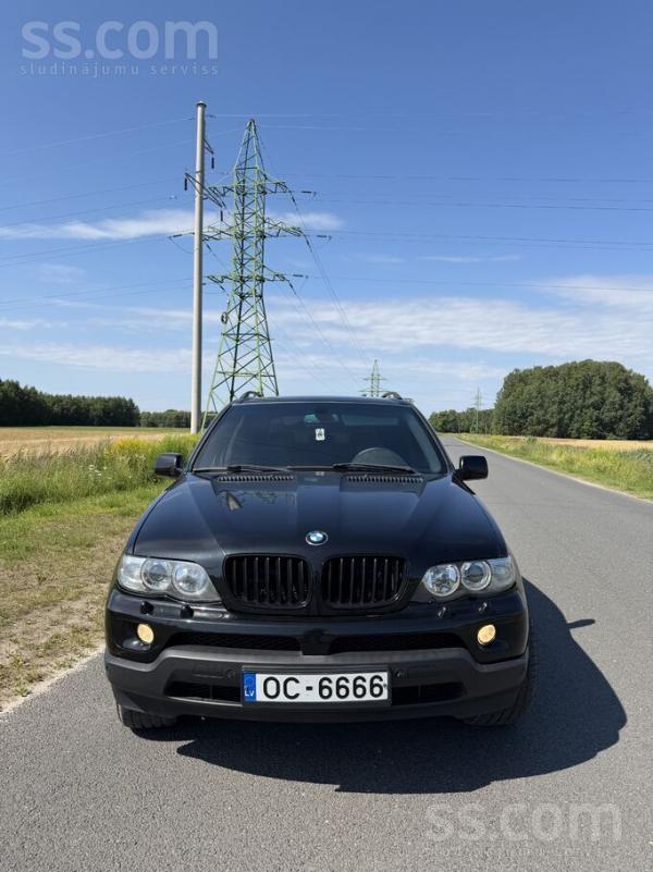 Melns BMW X5 2005 Aizkraukle, ar dzinēja tilpumu 3.00 L un nobraukumu 297 tūkst. km par 5700 €, foto 3 vietnē AUTOMOTO.COM.LV