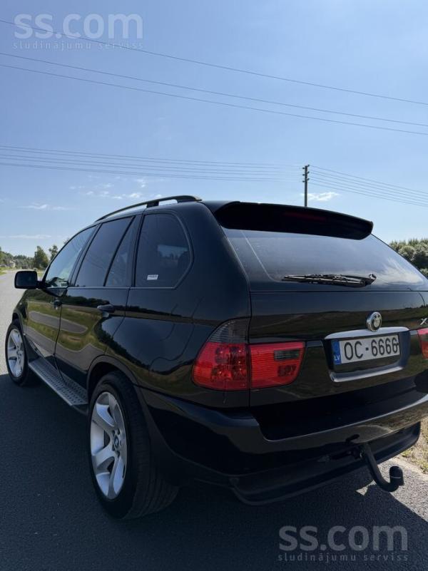 Melns BMW X5 2005 Aizkraukle, ar dzinēja tilpumu 3.00 L un nobraukumu 297 tūkst. km par 5700 €, foto 6 vietnē AUTOMOTO.COM.LV
