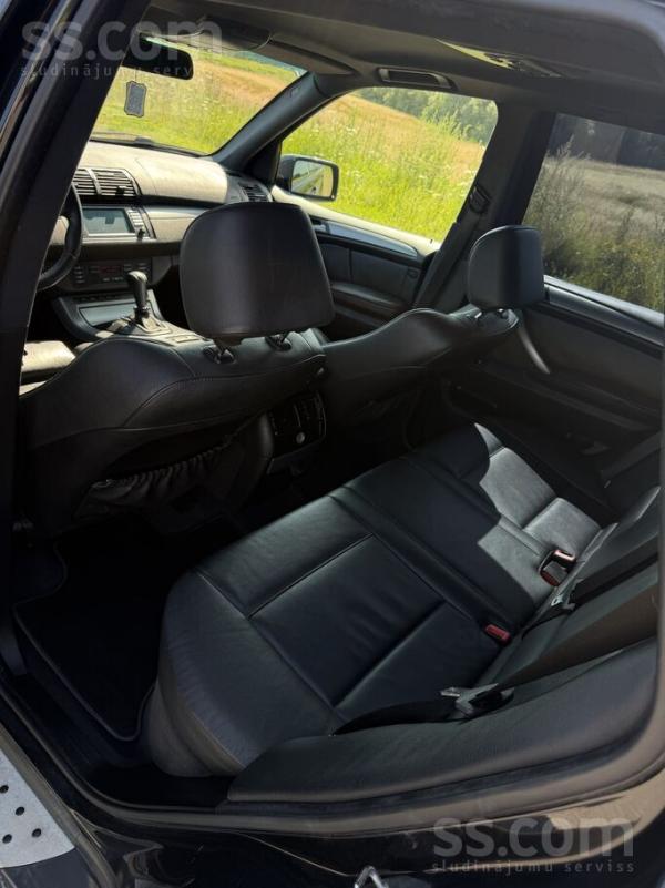 Melns BMW X5 2005 Aizkraukle, ar dzinēja tilpumu 3.00 L un nobraukumu 297 tūkst. km par 5700 €, foto 10 vietnē AUTOMOTO.COM.LV
