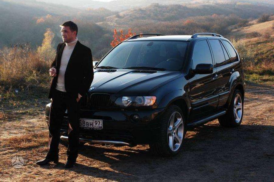 Melns BMW X5 2005 Utena, ar dzinēja tilpumu 2.99 L un nobraukumu 335 tūkst. km par 3990 €, foto 1 vietnē AUTOMOTO.COM.LV