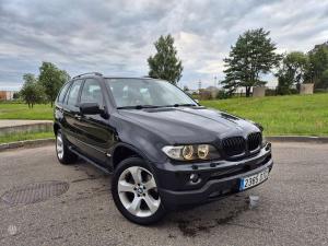 Melns BMW X5 2005 Utena, ar dzinēja tilpumu 2.99 L un nobraukumu 335 tūkst. km par 3990 €, foto 3 vietnē AUTOMOTO.COM.LV