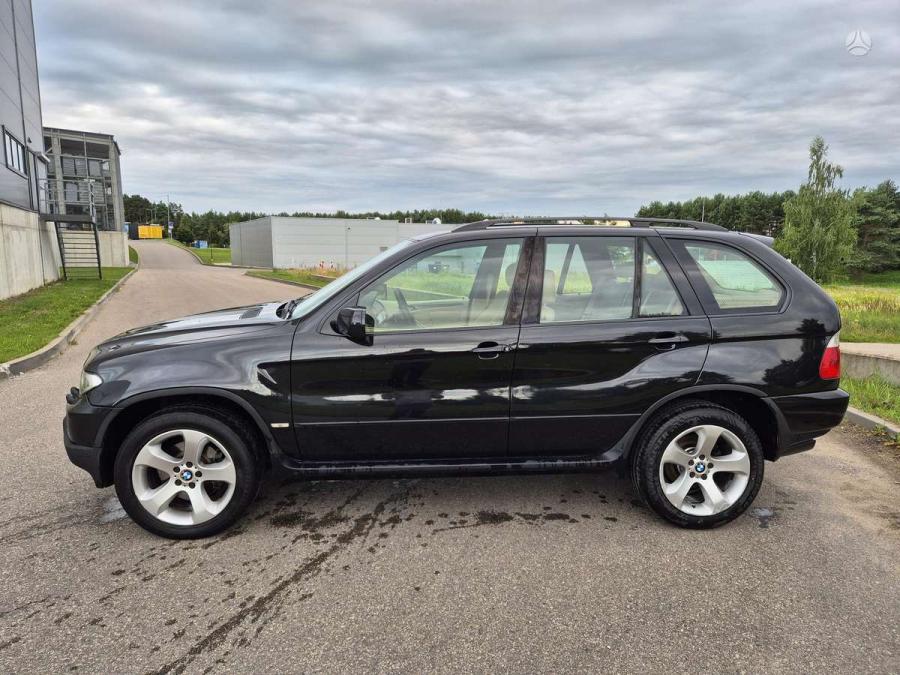 Melns BMW X5 2005 Utena, ar dzinēja tilpumu 2.99 L un nobraukumu 335 tūkst. km par 3990 €, foto 10 vietnē AUTOMOTO.COM.LV