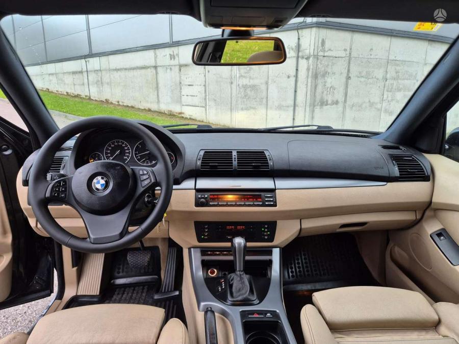 Melns BMW X5 2005 Utena, ar dzinēja tilpumu 2.99 L un nobraukumu 335 tūkst. km par 3990 €, foto 42 vietnē AUTOMOTO.COM.LV