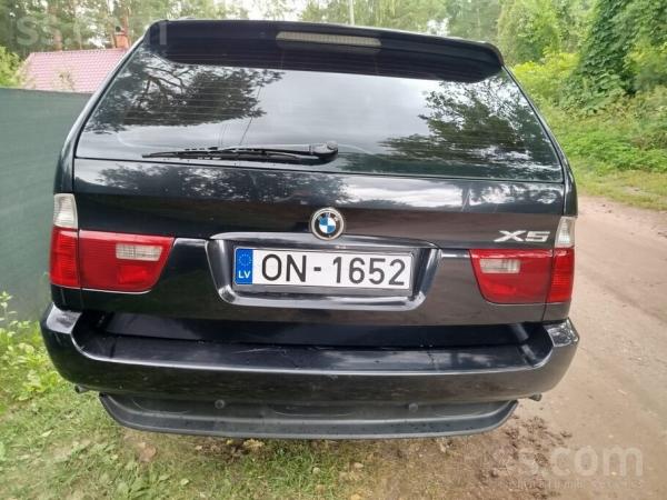 Melns BMW X5 2005 Daugavpils, ar dzinēja tilpumu 3.00 L un nobraukumu 310 tūkst. km par 6000 €, foto 2 vietnē AUTOMOTO.COM.LV