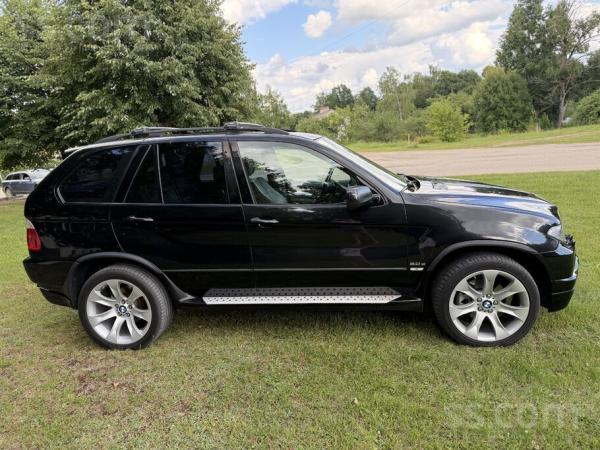 Black BMW X5 2005 in Balvi, with an engine capacity of 3.00 L and mileage of 385 thousand km for 9000 €, photo 2 on AUTOMOTO.COM.LV