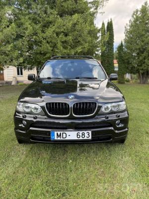 Black BMW X5 2005 in Balvi, with an engine capacity of 3.00 L and mileage of 385 thousand km for 9000 €, photo 14 on AUTOMOTO.COM.LV