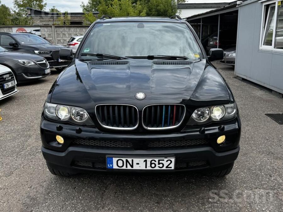 Melns BMW X5 2005 Daugavpils, ar dzinēja tilpumu 3.00 L un nobraukumu 0 tūkst. km par 6500 €, foto 3 vietnē AUTOMOTO.COM.LV
