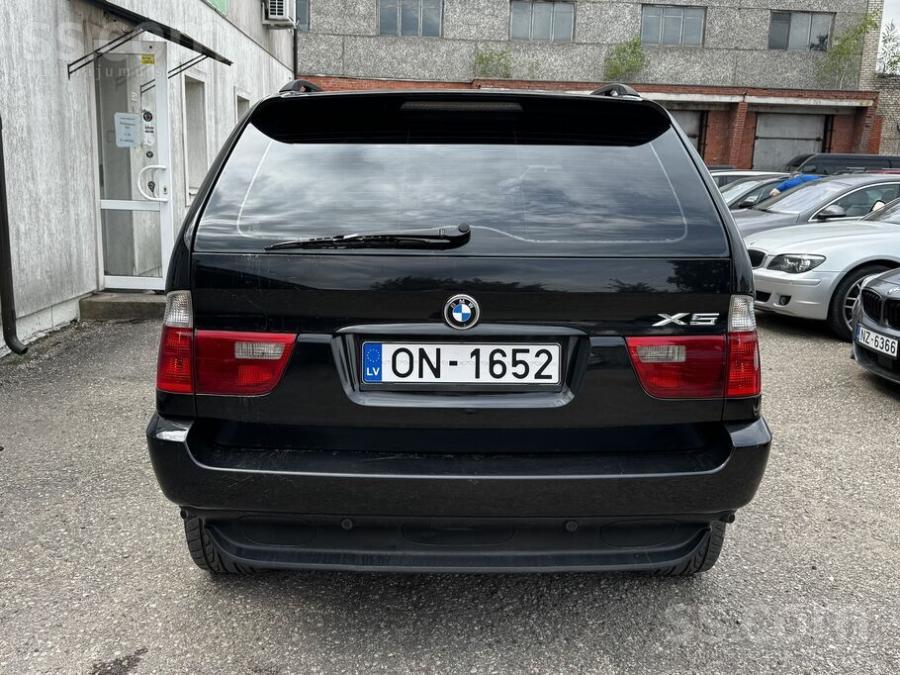 Melns BMW X5 2005 Daugavpils, ar dzinēja tilpumu 3.00 L un nobraukumu 0 tūkst. km par 6500 €, foto 6 vietnē AUTOMOTO.COM.LV
