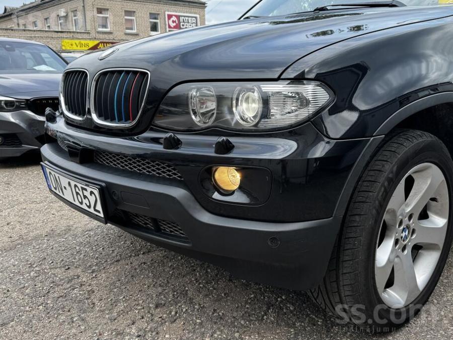 Melns BMW X5 2005 Daugavpils, ar dzinēja tilpumu 3.00 L un nobraukumu 0 tūkst. km par 6500 €, foto 12 vietnē AUTOMOTO.COM.LV