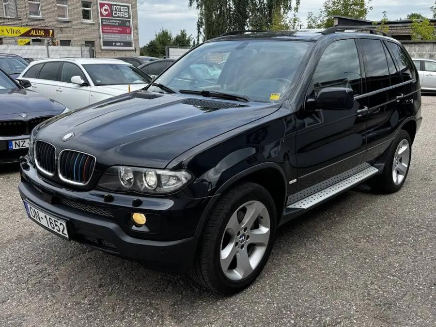 Черный БМВ Х5 2005 в Даугавпилс, объемом двигателя 3.00 л и пробегом 310 тыс. км за 6500 €, фото 4 на AUTOMOTO.COM.LV