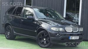 Black BMW X5 2005 in Riga, with an engine capacity of 3.00 L and mileage of 365 thousand km for 2950 €, photo 3 on AUTOMOTO.COM.LV