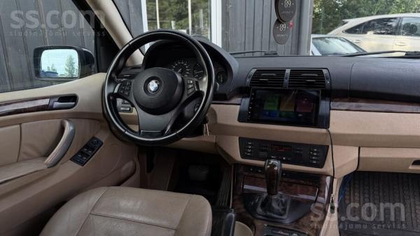 Melns BMW X5 2005 Rīga, ar dzinēja tilpumu 3.00 L un nobraukumu 365 tūkst. km par 2950 €, foto 7 vietnē AUTOMOTO.COM.LV