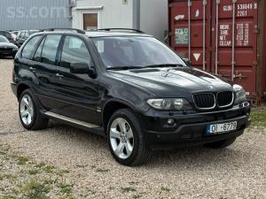 Black BMW X5 2005 in Riga, with an engine capacity of 3.00 L and mileage of 0 thousand km for 2590 €, photo  on AUTOMOTO.COM.LV