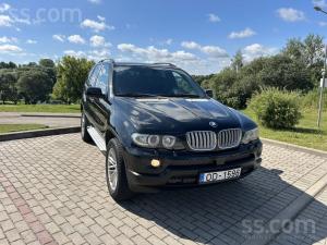 Черный БМВ Х5 2005 в Рига, объемом двигателя 3.00 л и пробегом 424 тыс. км за 4850 €, фото  на AUTOMOTO.COM.LV