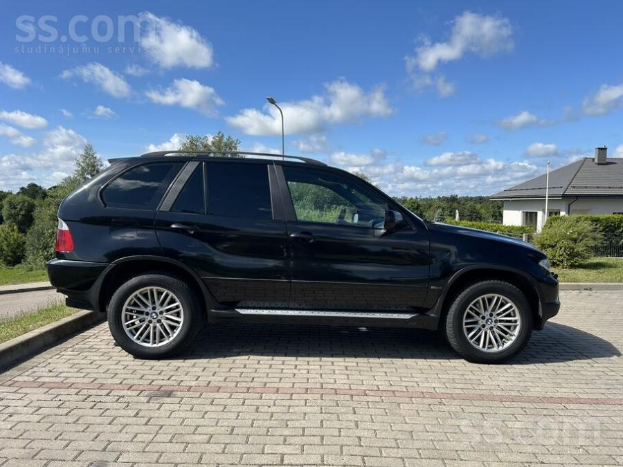 Черный БМВ Х5 2005 в Рига, объемом двигателя 3.00 л и пробегом 424 тыс. км за 4850 €, фото 6 на AUTOMOTO.COM.LV