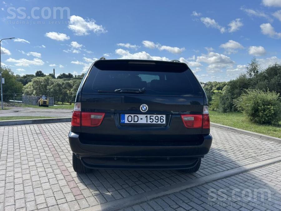 Черный БМВ Х5 2005 в Рига, объемом двигателя 3.00 л и пробегом 424 тыс. км за 4850 €, фото 8 на AUTOMOTO.COM.LV