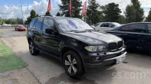 Black BMW X5 2005 in Riga, with an engine capacity of 3.00 L and mileage of 431 thousand km for 2850 €, photo  on AUTOMOTO.COM.LV