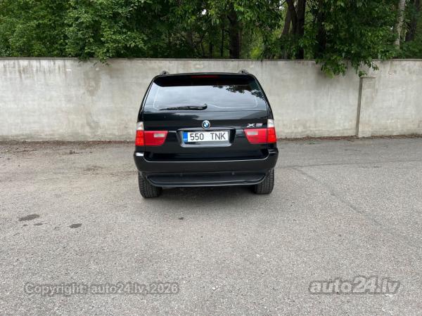 Black BMW X5 2005 in Tallinn, with an engine capacity of 3.00 L and mileage of 363 thousand km for 5499 €, photo 6 on AUTOMOTO.COM.LV