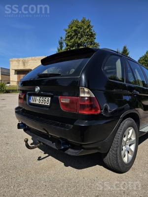 Melns BMW X5 2005 Tukums, ar dzinēja tilpumu 3.00 L un nobraukumu 330 tūkst. km par 4790 €, foto 6 vietnē AUTOMOTO.COM.LV