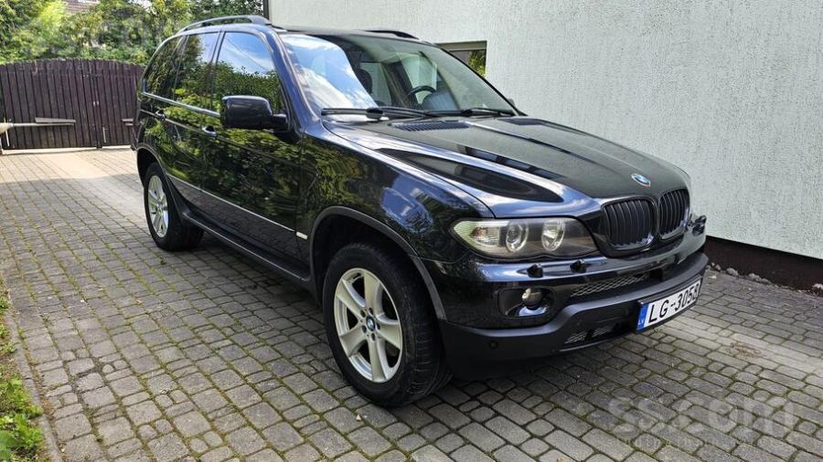 Melns BMW X5 2005 Jelgava, ar dzinēja tilpumu 3.00 L un nobraukumu 339 tūkst. km par 4650 €, foto 5 vietnē AUTOMOTO.COM.LV