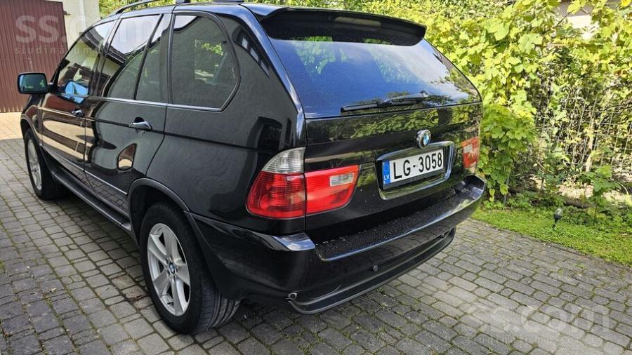 Melns BMW X5 2005 Jelgava, ar dzinēja tilpumu 3.00 L un nobraukumu 339 tūkst. km par 4650 €, foto 6 vietnē AUTOMOTO.COM.LV