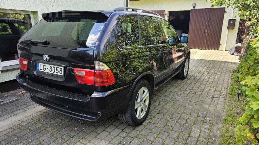 Melns BMW X5 2005 Jelgava, ar dzinēja tilpumu 3.00 L un nobraukumu 339 tūkst. km par 4650 €, foto 7 vietnē AUTOMOTO.COM.LV