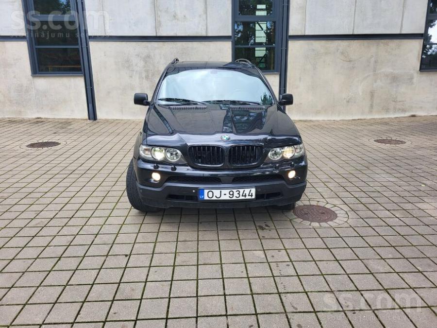 Melns BMW X5 2005 Tukums, ar dzinēja tilpumu 3.00 L un nobraukumu 420 tūkst. km par 3890 €, foto 4 vietnē AUTOMOTO.COM.LV