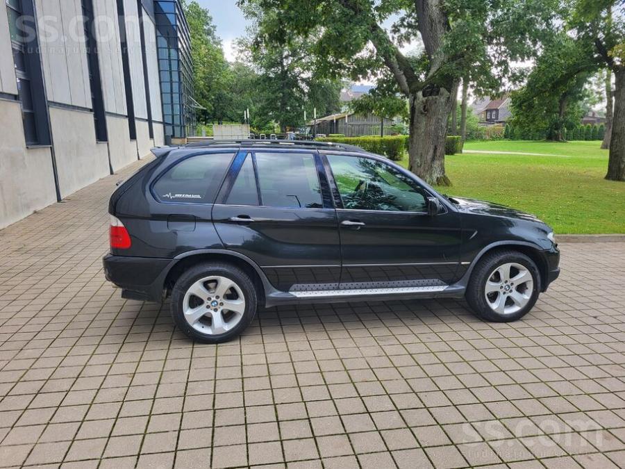 Melns BMW X5 2005 Tukums, ar dzinēja tilpumu 3.00 L un nobraukumu 420 tūkst. km par 3890 €, foto 9 vietnē AUTOMOTO.COM.LV