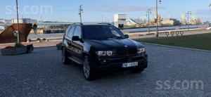 Black BMW X5 2005 in Ventspils, with an engine capacity of 4.40 L and mileage of 247 thousand km for 8500 €, photo 3 on AUTOMOTO.COM.LV