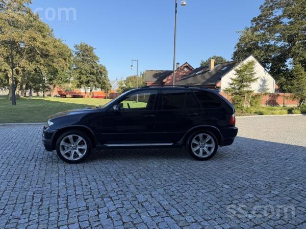BMW X5 2005 in Ventspils on AUTOMOTO.COM.LV Black BMW X5 2005 in Ventspils, with an engine capacity of 4.40 L and mileage of 247 thousand km for 8500 €, photo 7 on AUTOMOTO.COM.LV