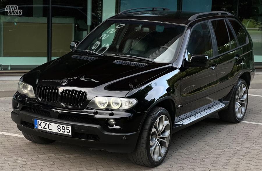 Black BMW X5 2005 in Kaunas, with an engine capacity of 3.00 L and mileage of 0 thousand km for 4300 €, photo 9 on AUTOMOTO.COM.LV