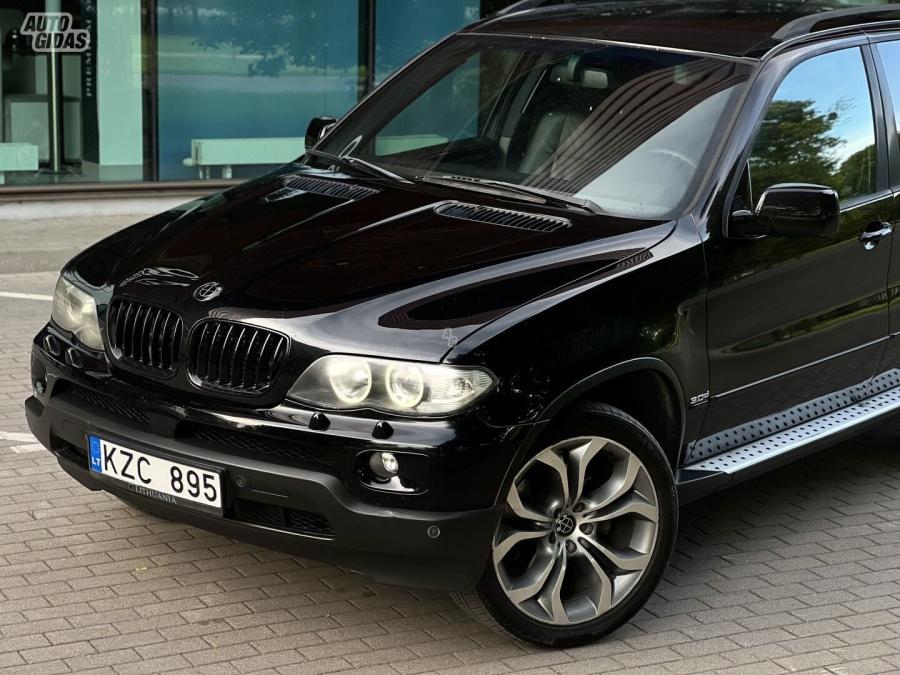 Black BMW X5 2005 in Kaunas, with an engine capacity of 3.00 L and mileage of 0 thousand km for 4300 €, photo 12 on AUTOMOTO.COM.LV